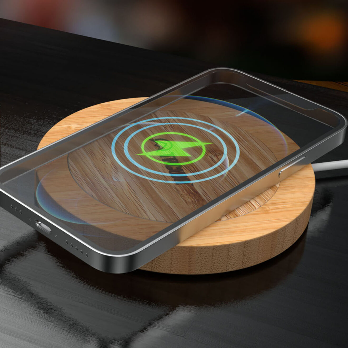 Elements Premium Choice Material Wireless Charger - Jmtek