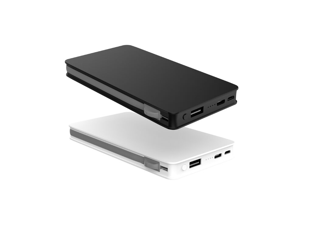 Wireless Charging Power Bank with Cables 5000 mAh - Jmtek