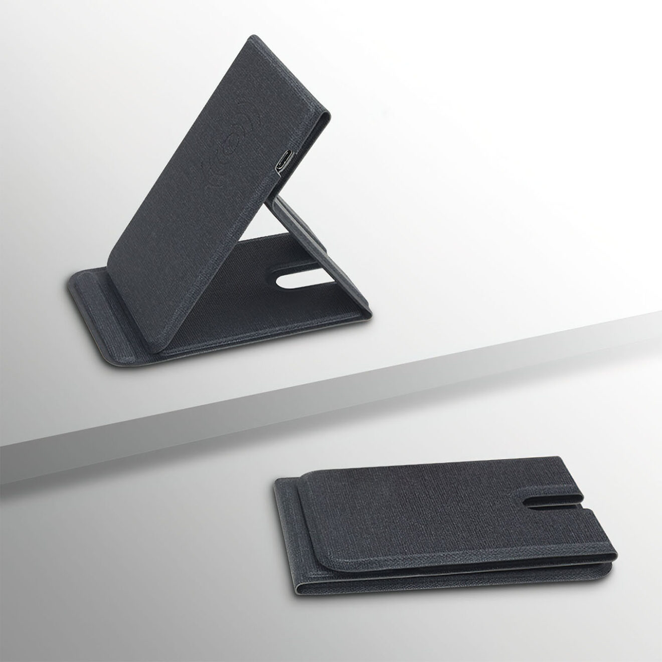 Ultra Slim Folding 15W Wireless Charging Portable Phone Stand - Jmtek